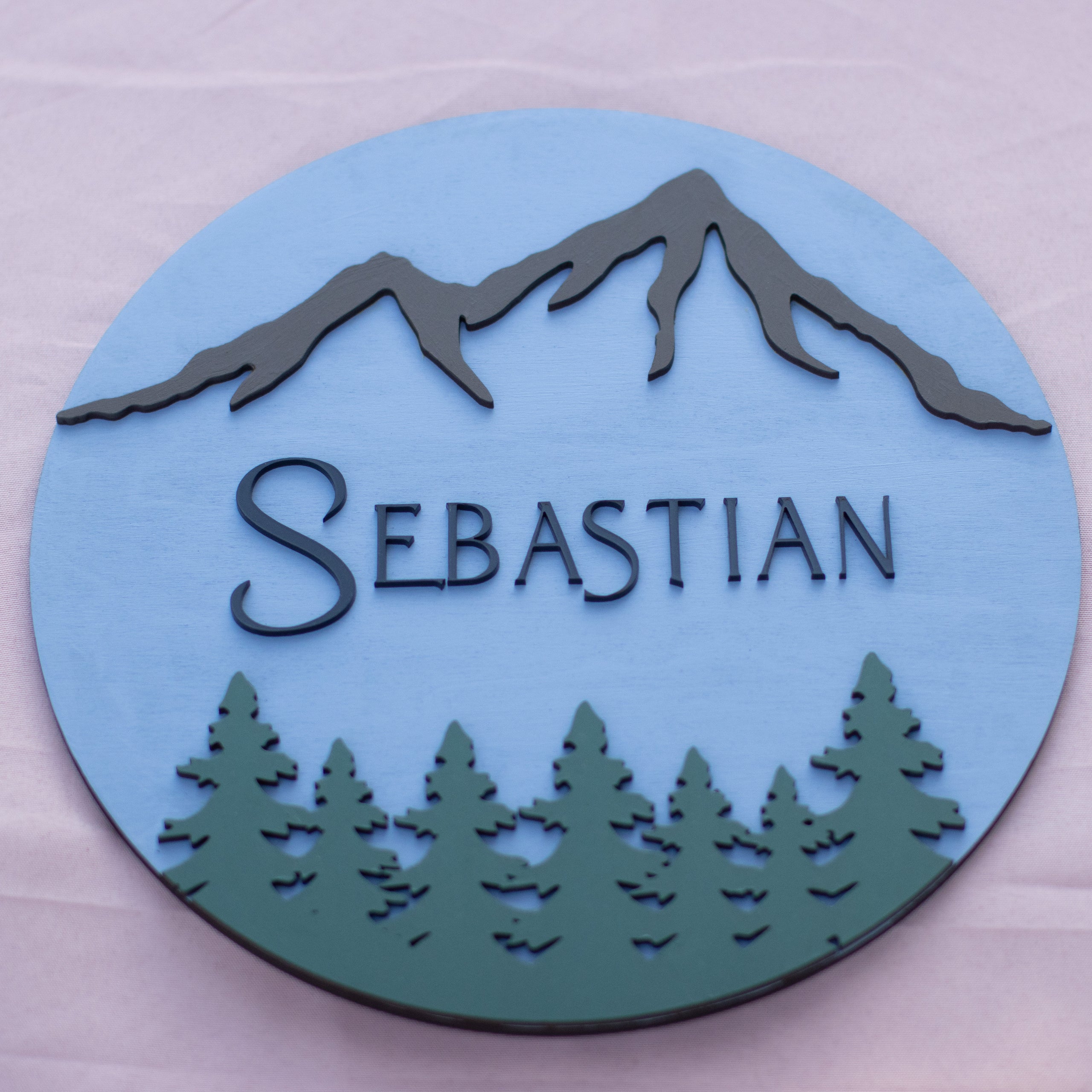 Name Sign - Wood | Hermitage Designs
